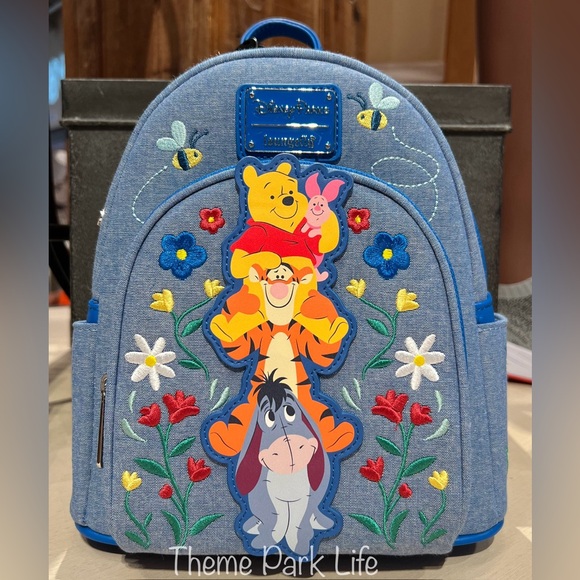 Loungefly | Bags | Disney Parks Winnie The Pooh Piglet Tigger Eeyore ...